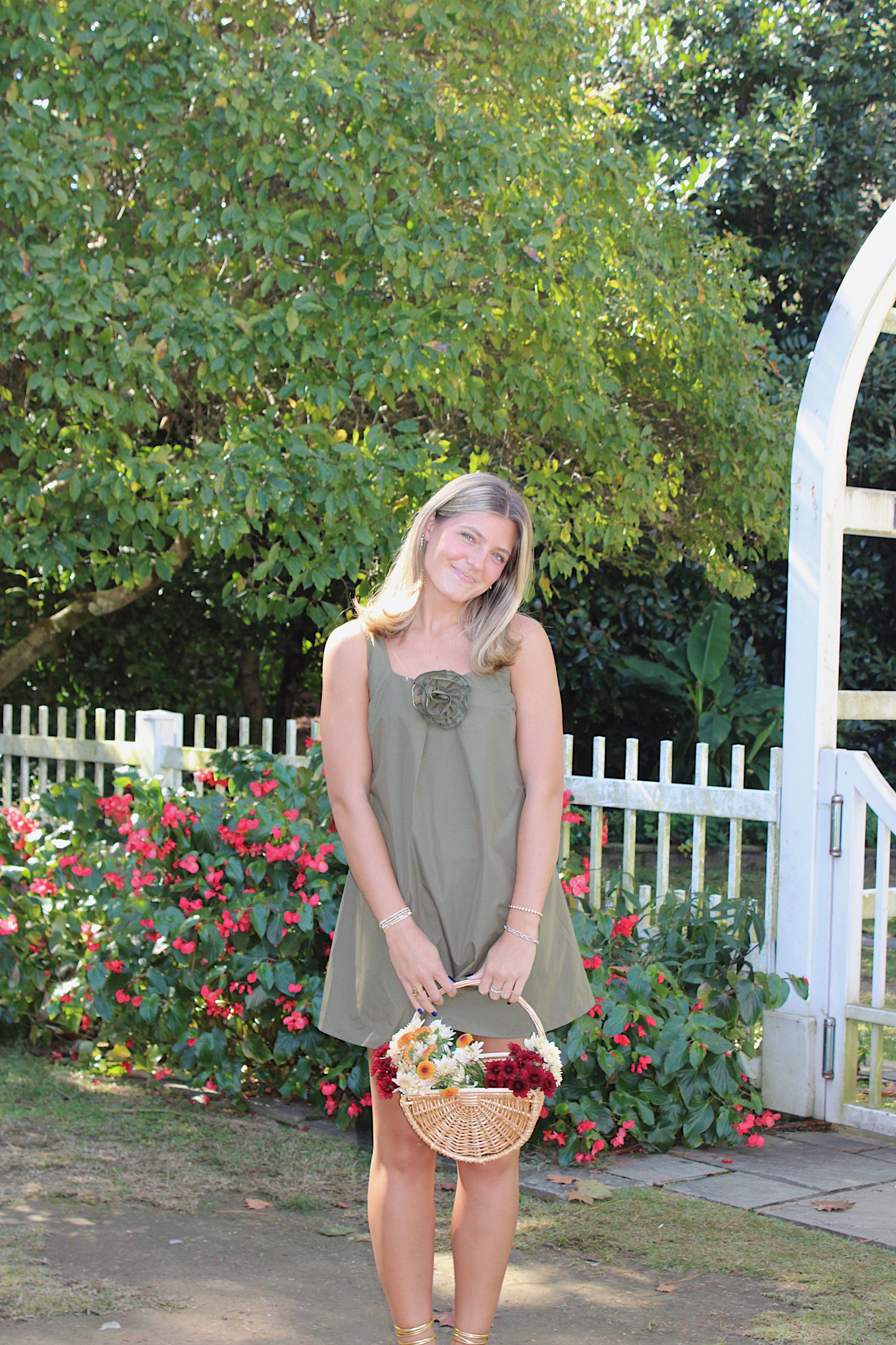 The Harper Olive Dress – Labeled By Love